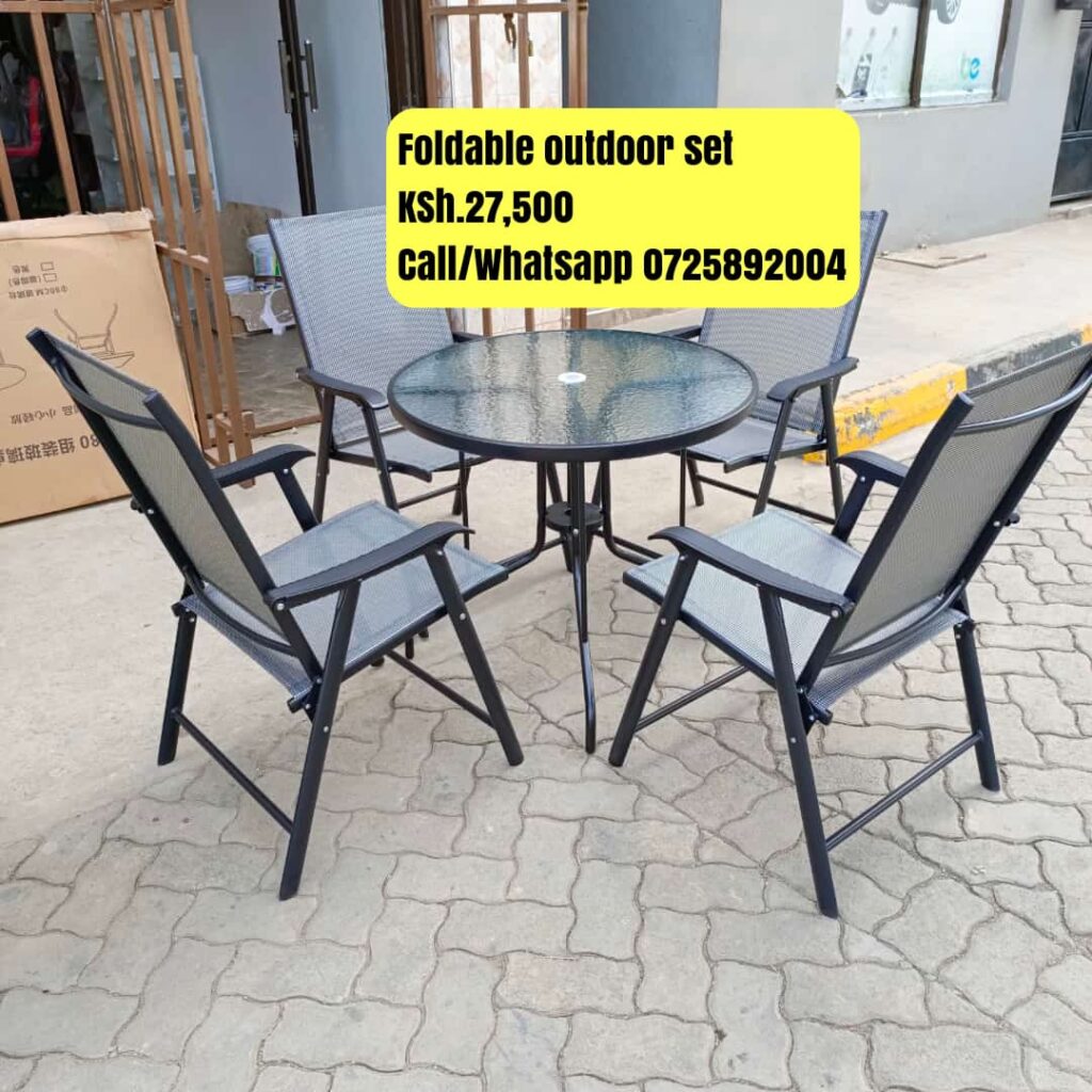 Diamond Furniture | Foldable Outdoor Sets – in Nairobi, Kenya